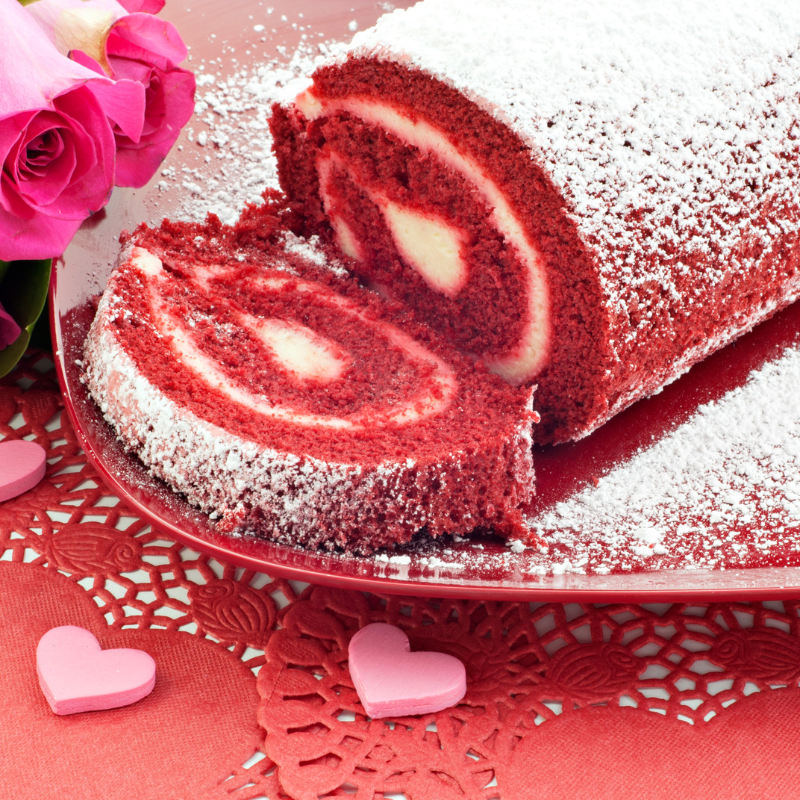Red Velvet Roll Cake – Colonel De Gourmet Herbs & Spices